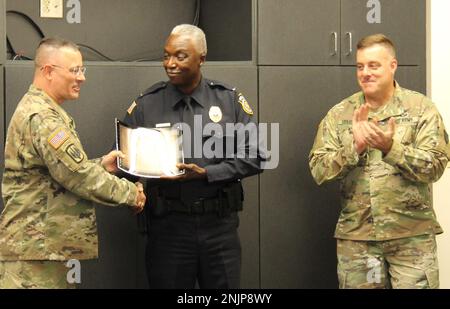 Col. Robert J. Holcombe, Fort Rucker garrison commander, and Command ...