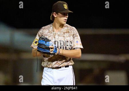 Tate McKee during the WWBA World Championship at Roger Dean Stadium Complex on October 8, 2021 ...