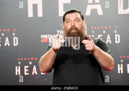 Actor Hovik Keuchkerian poses at photocall during the presentation of ...