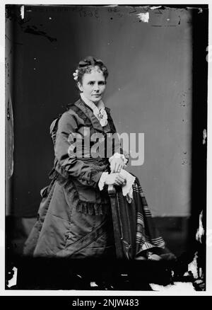 Mrs James Garfield, wife of President James Garfield. Lucretia Rudolph ...