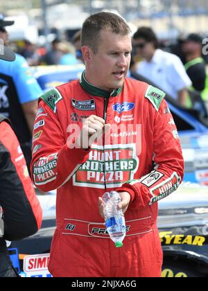 NASHVILLE, TN - JUNE 24: Ryan Preece (#17 Team DGR Hunt Brothers Pizza ...