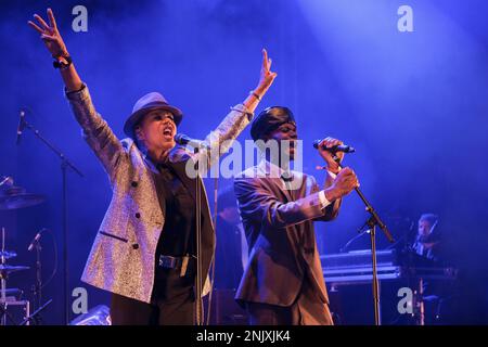 The Selecter performing on stage during the 40th Anniversary of the ...