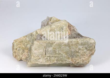 Anorthite, calcium endmember of the plagioclase feldspar minerals Stock ...