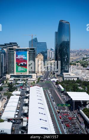 June 12, 2022, Baku, Azerbaijan: CHARLES LECLERC of Monaco and Scuderia ...