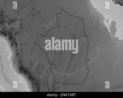 Ar Riyad, region of Saudi Arabia. High resolution satellite map Stock ...