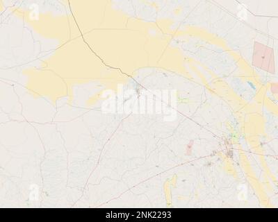 Ha'il, region of Saudi Arabia. Open Street Map. Locations and names of ...