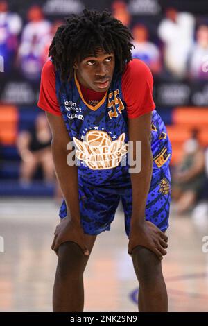 LAS VEGAS, NV - JUNE 05: Vyctorius Miller shoots over a defender during ...