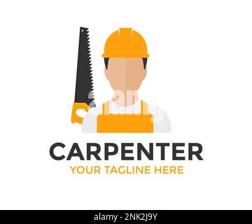 wood working symbol logo design. Creative icon for carpentry company ...