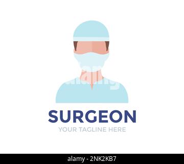 Doctor icon vector male person profile avatar symbol with Stethoscope ...
