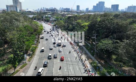 Quezon City, Philippines. 23rh February, 2023. Around 300 indigenous ...