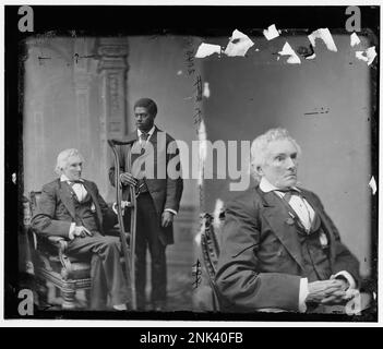 Portrait of Alexander Hamilton Stephens, Vice President of the ...
