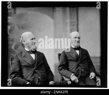 Portrait of Hon. James Eads, the engineer behind the St. Louis Bridge ...