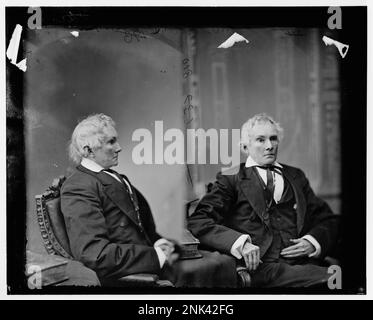 A portrait of Hon. Alexander H. Stephens, the Vice President of the ...