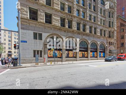 Pittsburgh Downtown: Historic Granite Building of 1890, originally ...