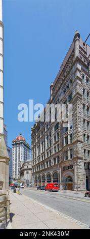 Pittsburgh Downtown: Historic Granite Building of 1890, originally ...