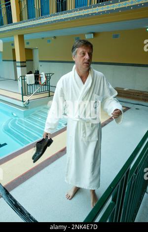 INAUGURATION OF THE MOLITOR SWIMMING POOL IN PARIS SEBASTIEN BAZIN ...