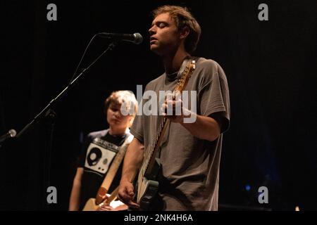 Oslo, Norway. 22nd, February 2023. The British act Wunderhorse performs ...