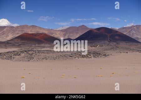 Volcanic area in the Puna Argentina Stock Photo - Alamy
