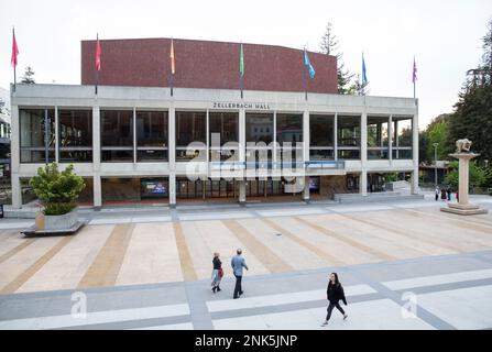 Zellerbach Hall, University of California Berkeley Stock Photo - Alamy