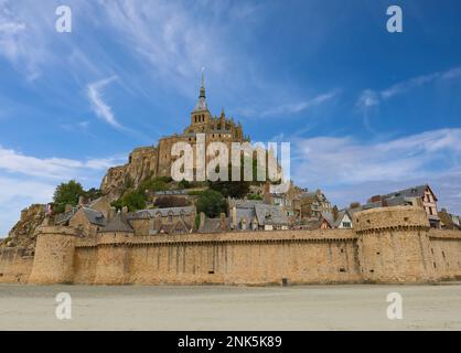 abbey in Normandy called Mont Saint Michel one of the most visited ...
