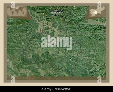 Osrednjeslovenska, statistical region of Slovenia. High resolution ...