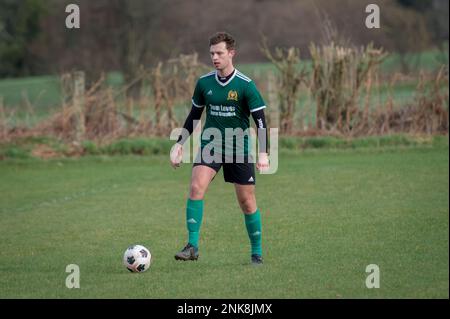 New Radnor, Wales 05 February 2022. Emrys Morgan Cup Quarter Final ...