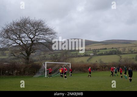 New Radnor, Wales 05 February 2022. Emrys Morgan Cup Quarter Final ...