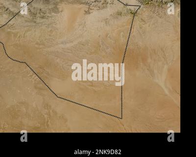 Maroodi Jeex, region of Somaliland. Low resolution satellite map ...