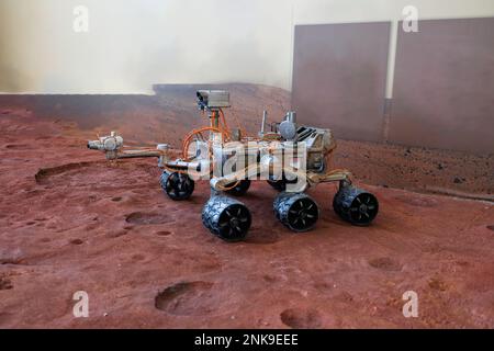 Mars Rover, Wheeled Motor Robot Vehicle designed to Travel on the ...