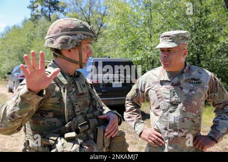 Col. Michael Flaherty, commander of the 37th Infantry Brigade Combat ...