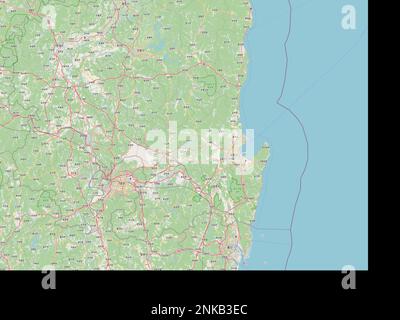 Gyeongsangbuk-do, province of South Korea. Open Street Map. Locations ...
