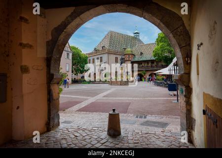 Historic center of Colmar, France Stock Photo - Alamy
