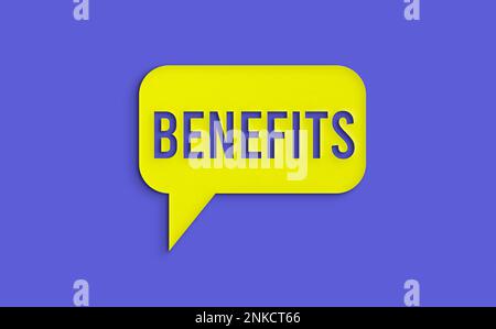 employee benefits concept with icon set template banner and circle ...