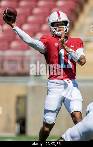PALO ALTO, CA - APRIL 09: Stanford Cardinal safety Mitch Leigber (32 ...