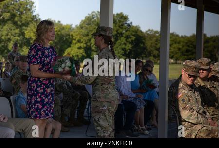 Col. Andrew Ballenger, incoming commander of the 45th Infantry Brigade ...