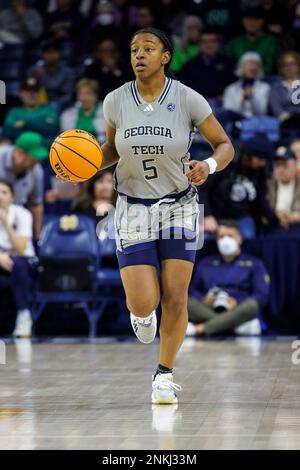 Georgia Tech guard Tonie Morgan (5) drives against North Carolina State ...
