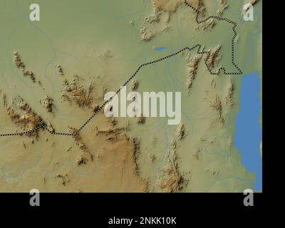 Eastern Equatoria, state of South Sudan. Open Street Map Stock Photo ...