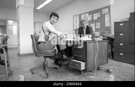 Homicide Inspectors David Toschi and Bill Armstrong in their office at ...