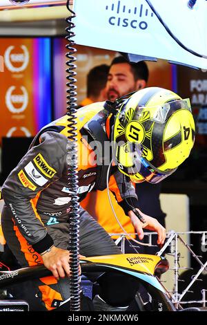 Sakhir, Bahrain, 24/02/2023, NORRIS Lando (gbr), McLaren F1 Team MCL60 ...
