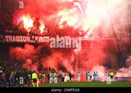 General view of FC Basel fans celebrating in the stands Stock Photo - Alamy