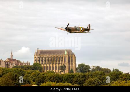 This is the Supermarine Spitfire Ia P9374 which served with the RAF ...