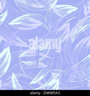 Creative abstract floral vegetal background. Hand drawnsimless pattern ...