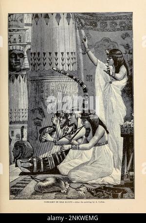 Musicians of Ancient Egypt Book XVIII the Hamites from Cyclopedia ...