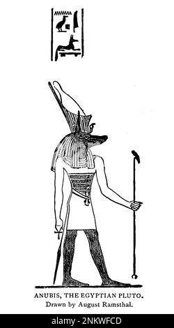 The ancient Egyptian gods and goddesses in Neues Museum Berlin artwork ...