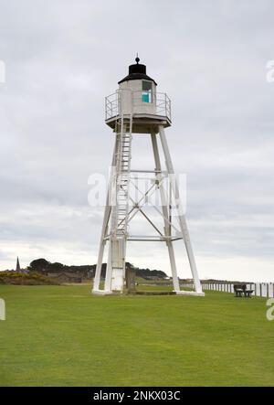 East Cote lighthouse, Silloth, Cumbria, England UK Stock Photo - Alamy