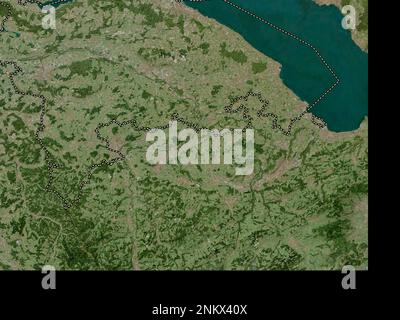 Thurgau, canton of Switzerland. High resolution satellite map Stock ...