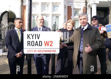 Bayswater councillor James Small-Edwards (left), Leader of Westminster ...