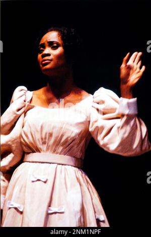 Archives 90ies: American opera singer Barbara Hendricks performs in ...