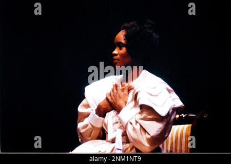 Archives 90ies: American opera singer Barbara Hendricks performs in ...