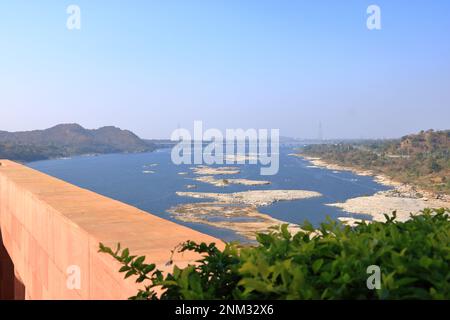 World's tallest statue called Statue of Unity. Sardar Vallabbhai patel statue at Kevadia near ...